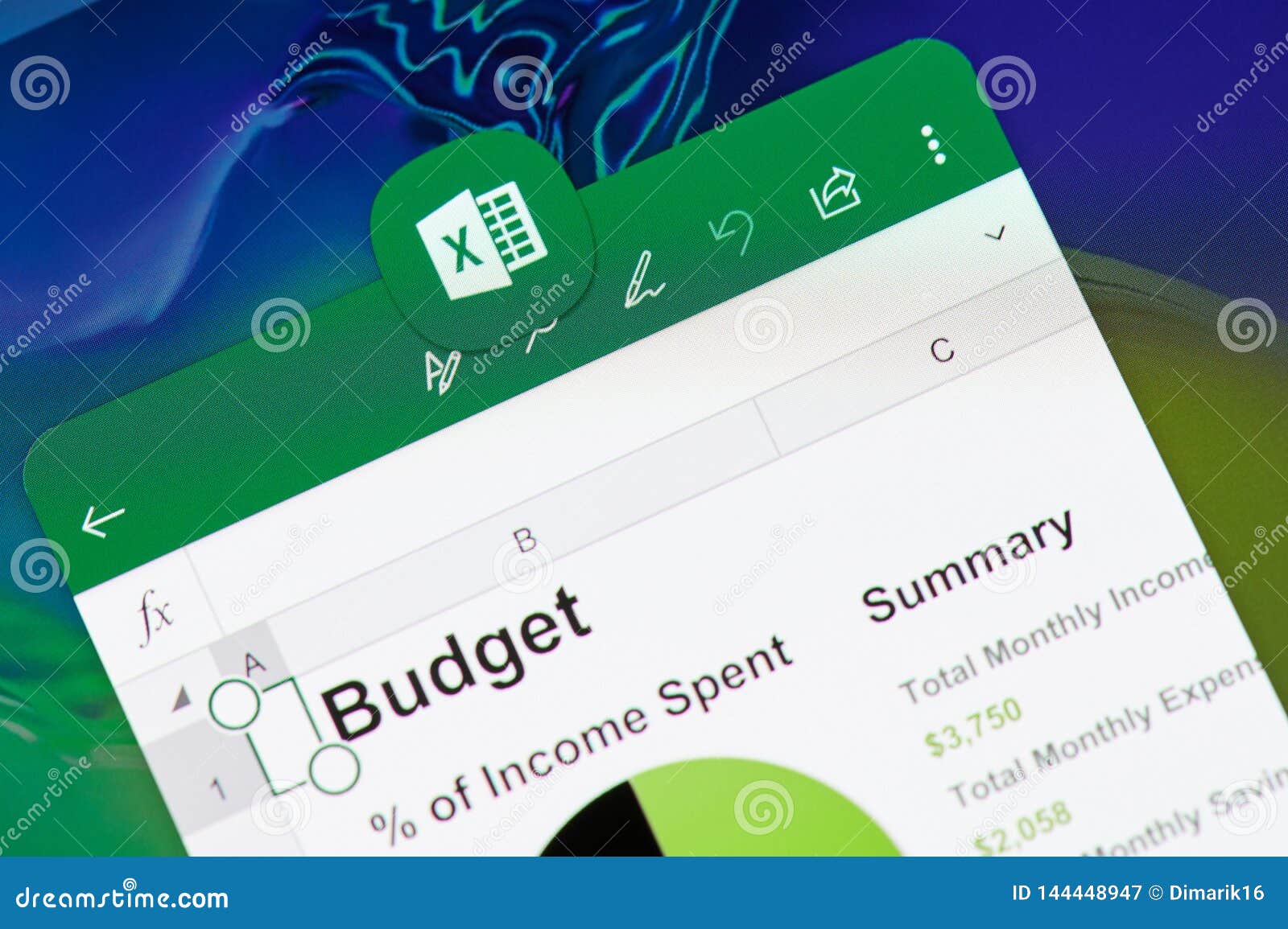 Microsoft Excel Application Editorial Photography - Image of media ...