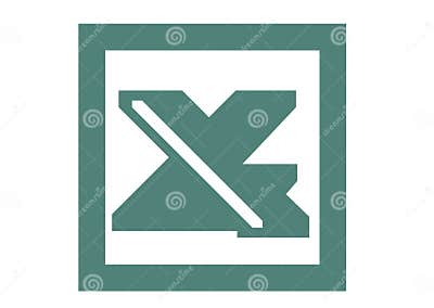 Microsoft Excel Old Logo editorial image. Illustration of vector ...