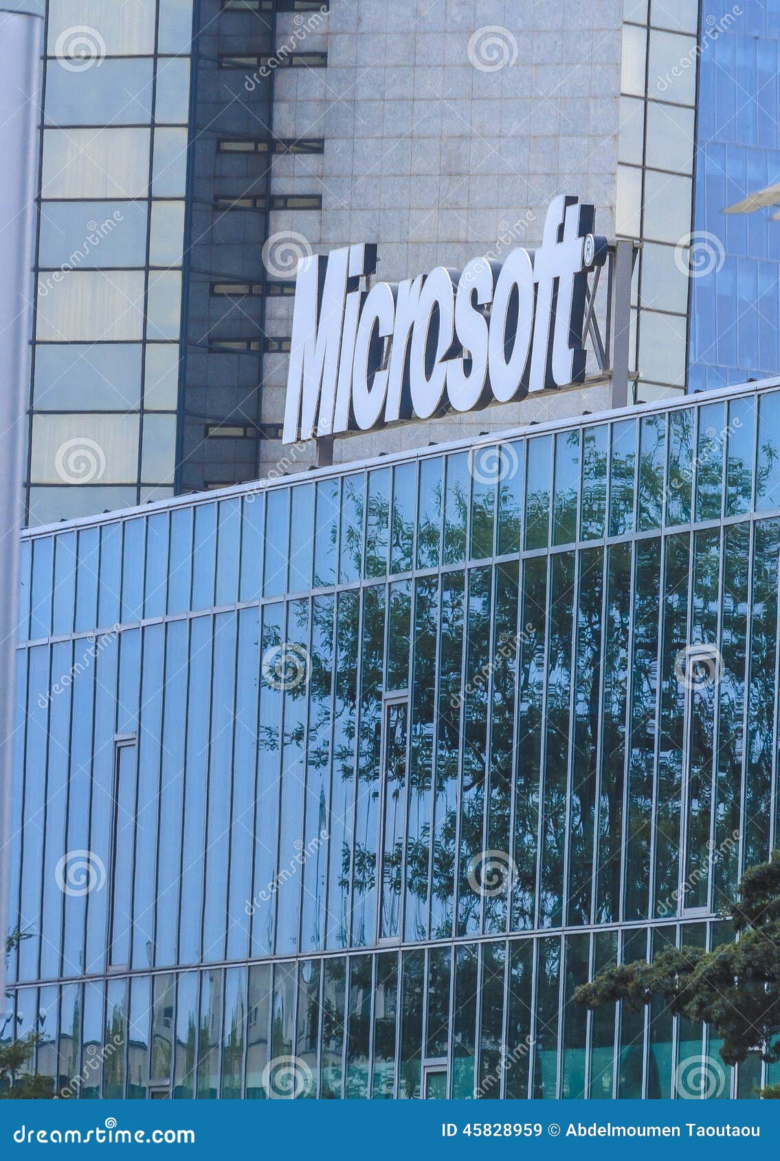 Microsoft Headquarter Building Editorial Image | CartoonDealer.com ...