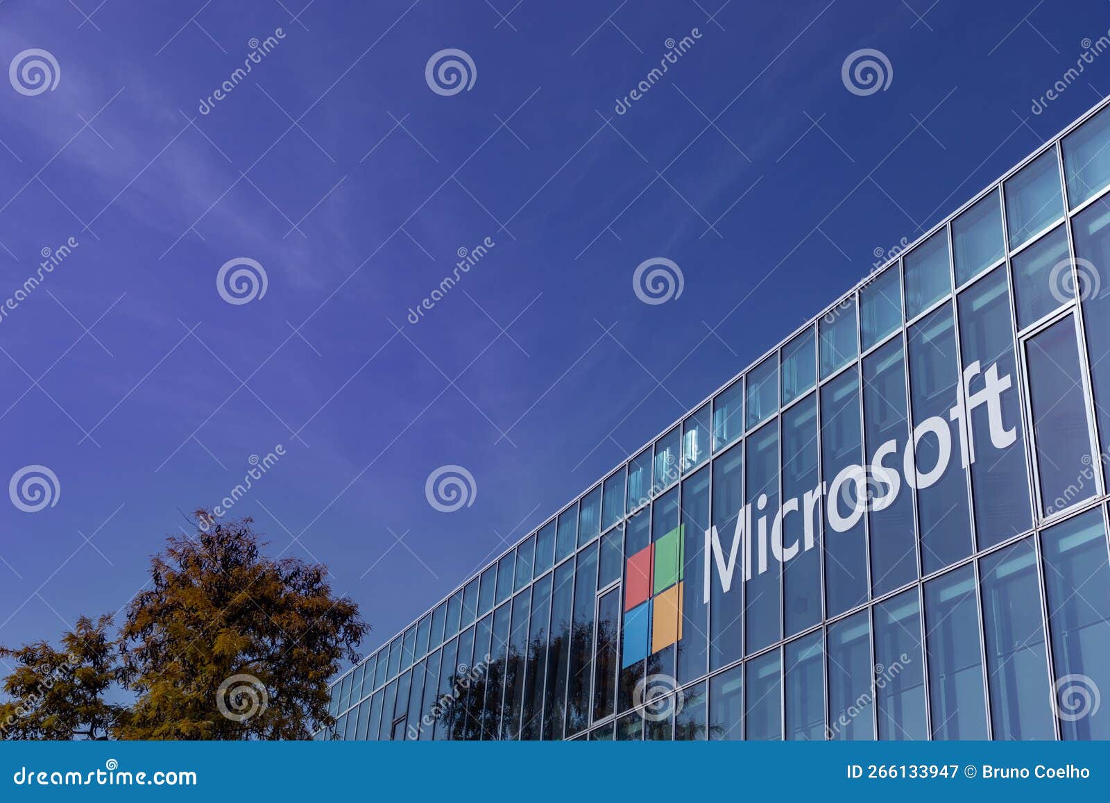 Microsoft Logo in Offices editorial photography. Image of technology ...