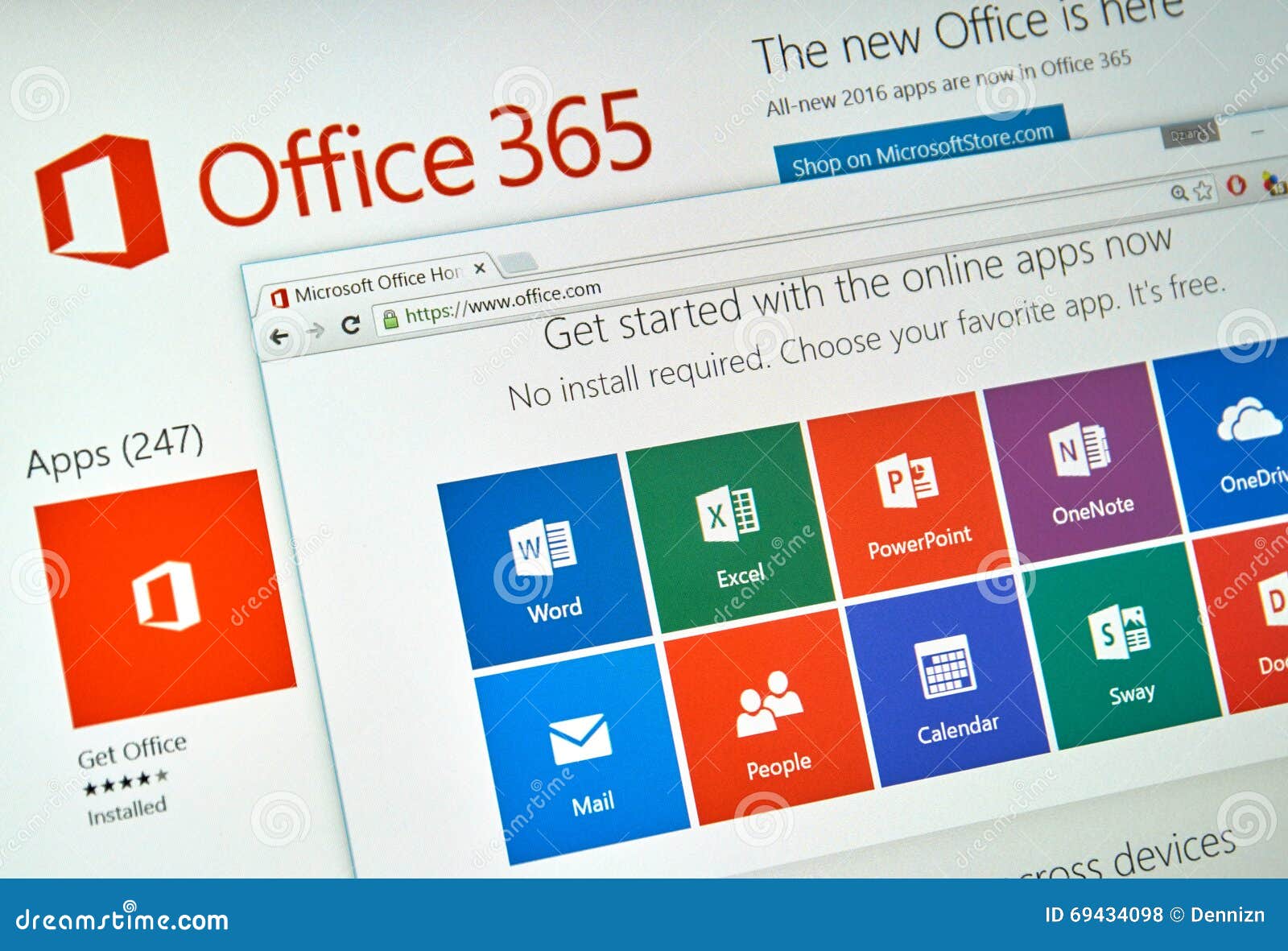 Microsoft Office 365 foto de archivo editorial. Imagen de moderno ...