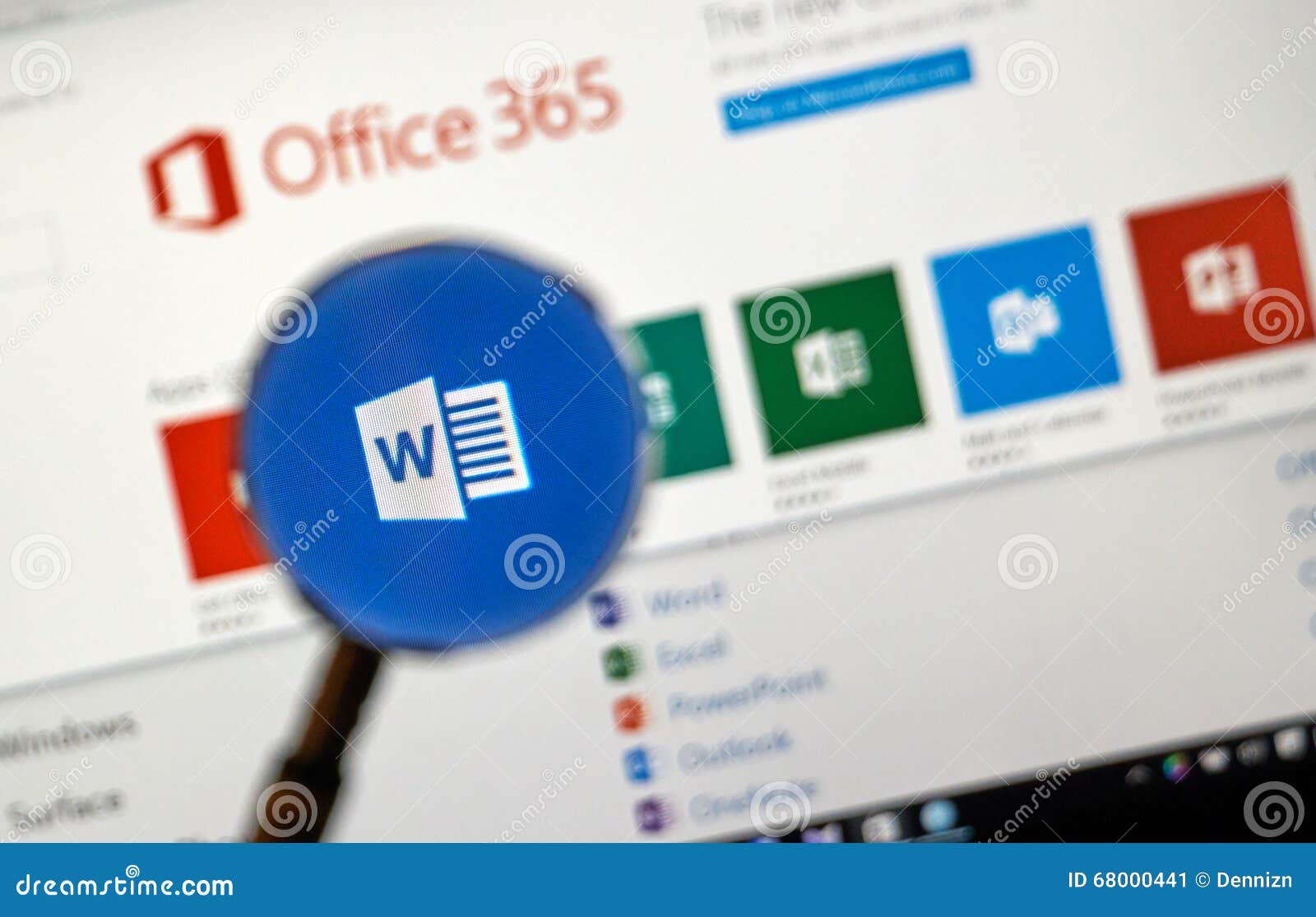 Microsoft Office Application. Editorial Photo - Image of icon ...
