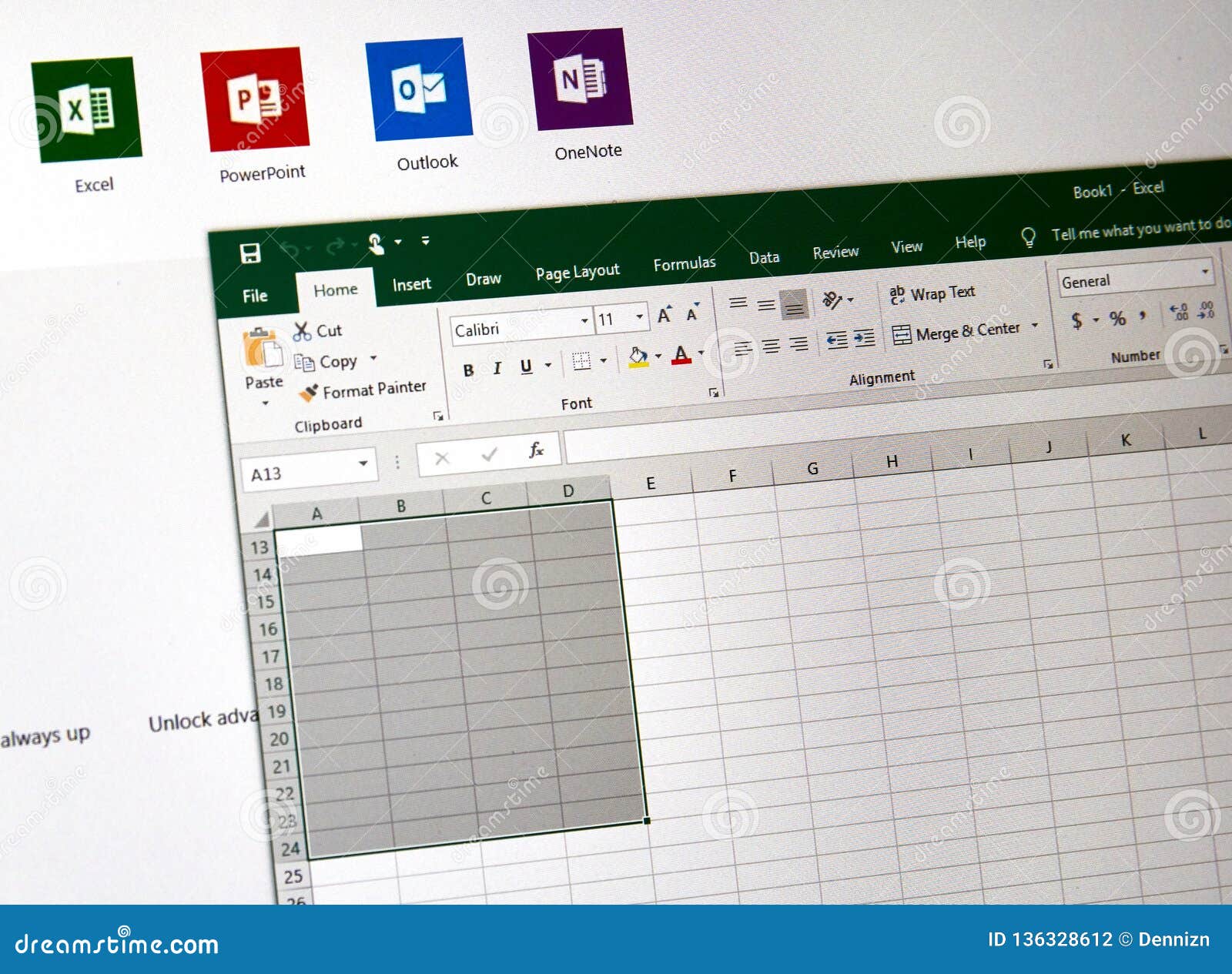 Microsoft Office Excel 2019 Fotografía editorial - Imagen de negocios ...