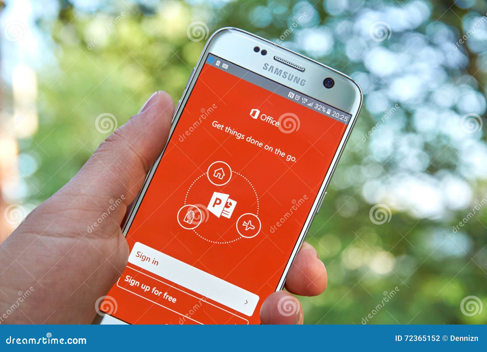 Microsoft Office PowerPoint APP Photographie éditorial - Image du ...