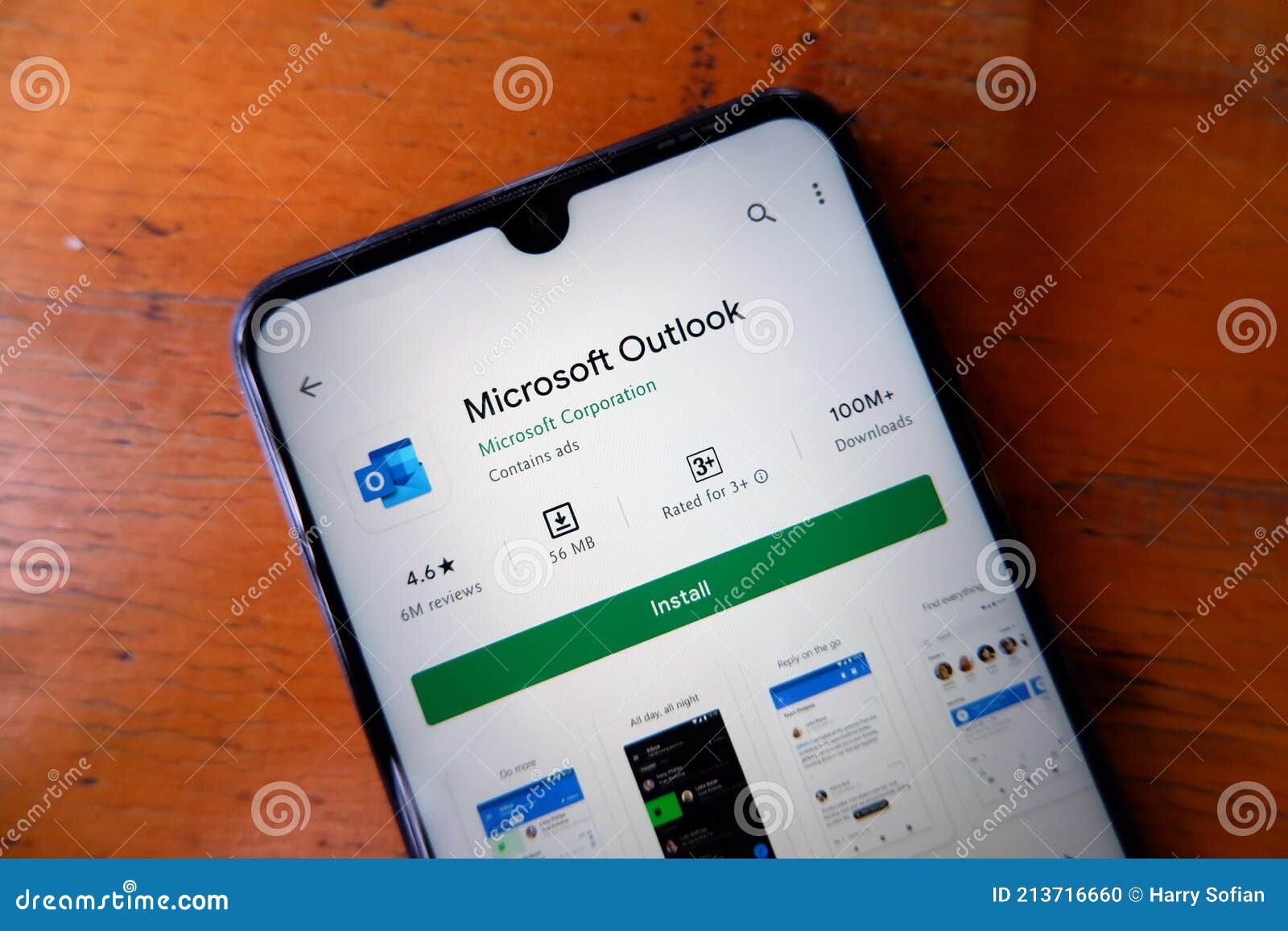 Microsoft Outlook editorial image. Image of application - 213716660