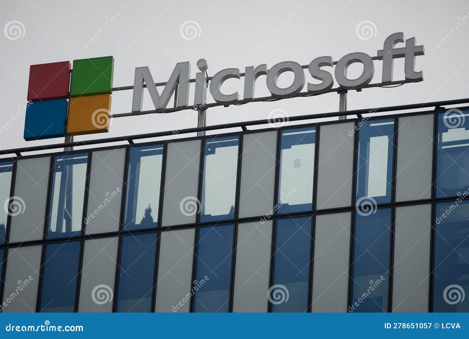Microsoft S Headquarters in Bucharest, Romania Editorial Photography ...