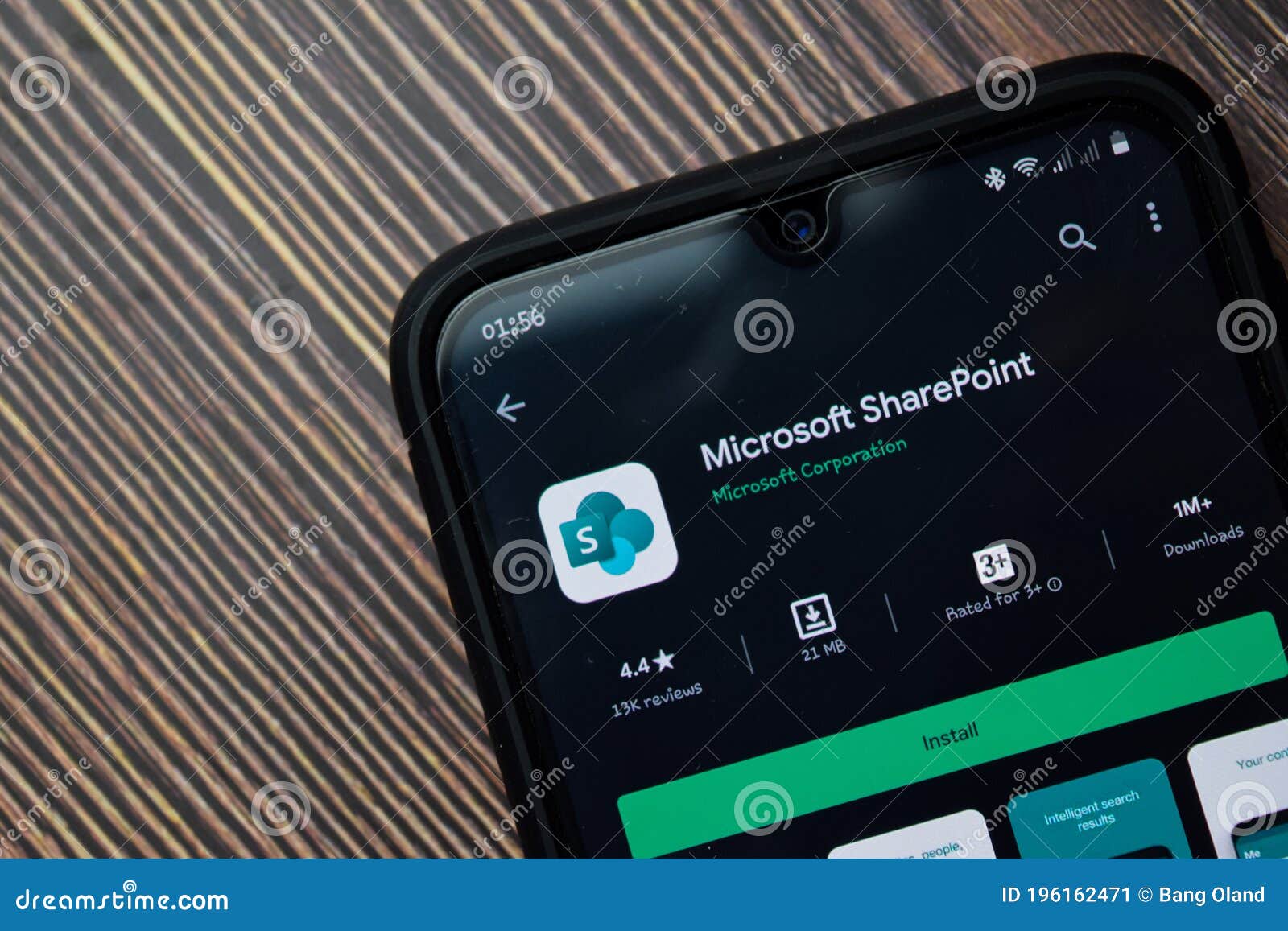 Microsoft SharePoint Dev Application on Smartphone Screen. SharePoint ...