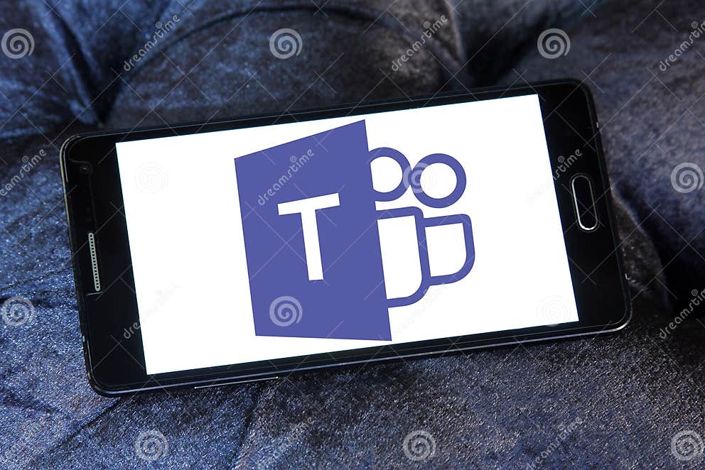Microsoft Teams o logotipo imagem editorial. Imagem de ilustrativo ...