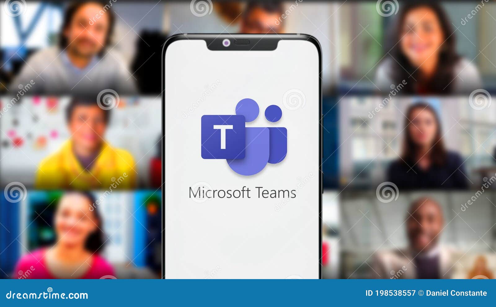 Microsoft Teams is a Unified Communication Editorial Photography ...