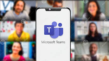Microsoft Teams is a Unified Communication Editorial Photography ...