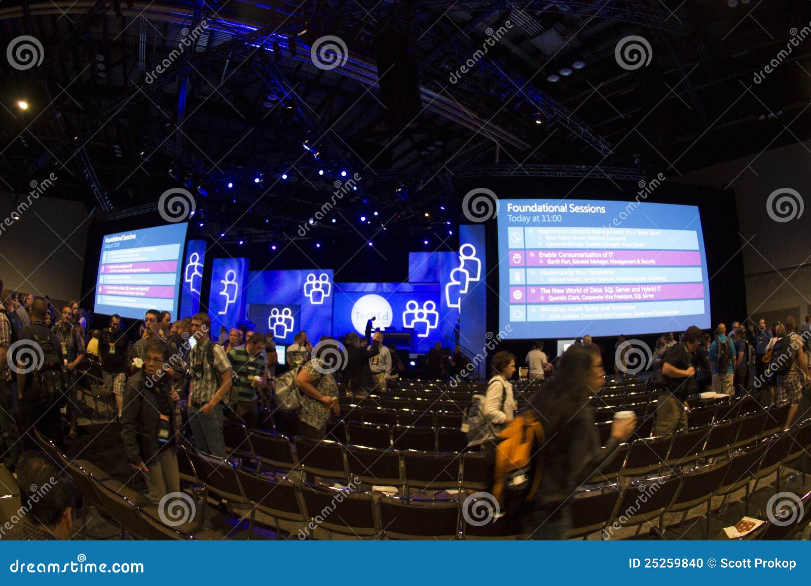 Microsoft TechEd Conference 2012 Editorial Image - Image of show ...