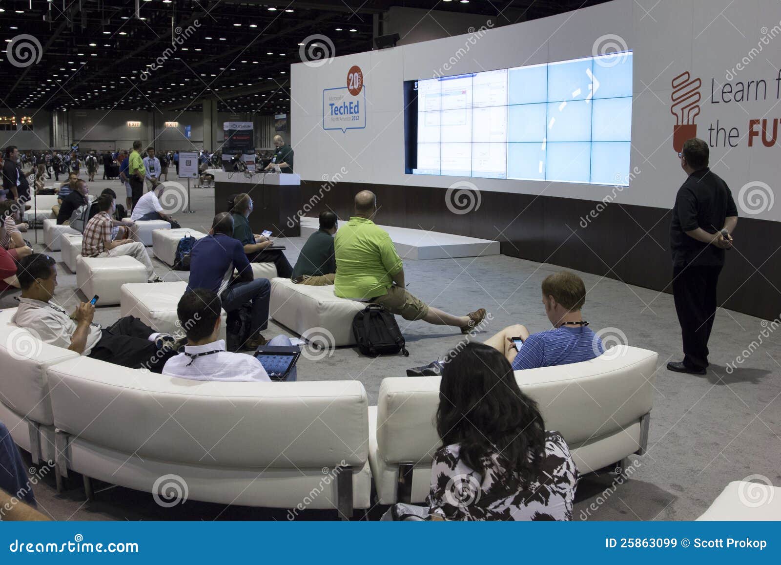 Microsoft TechEd Conference 2012 Editorial Stock Image - Image of show ...