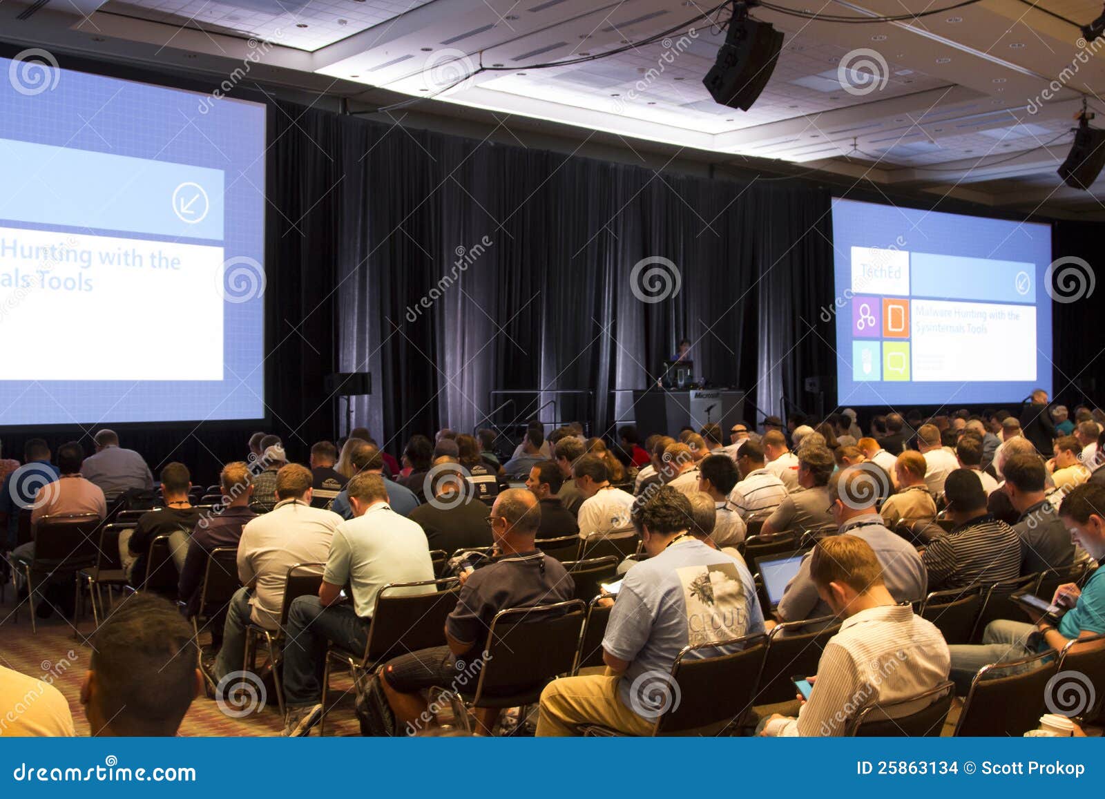 Microsoft TechEd Conference 2012 Editorial Stock Image - Image of ...