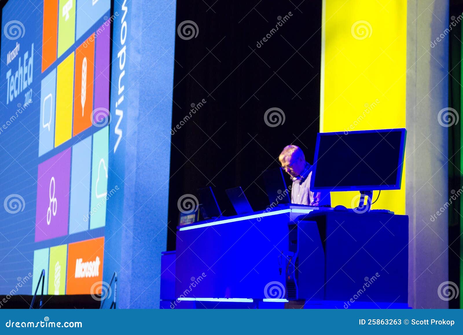 Microsoft TechEd Conference 2012 Editorial Stock Photo - Image of ...