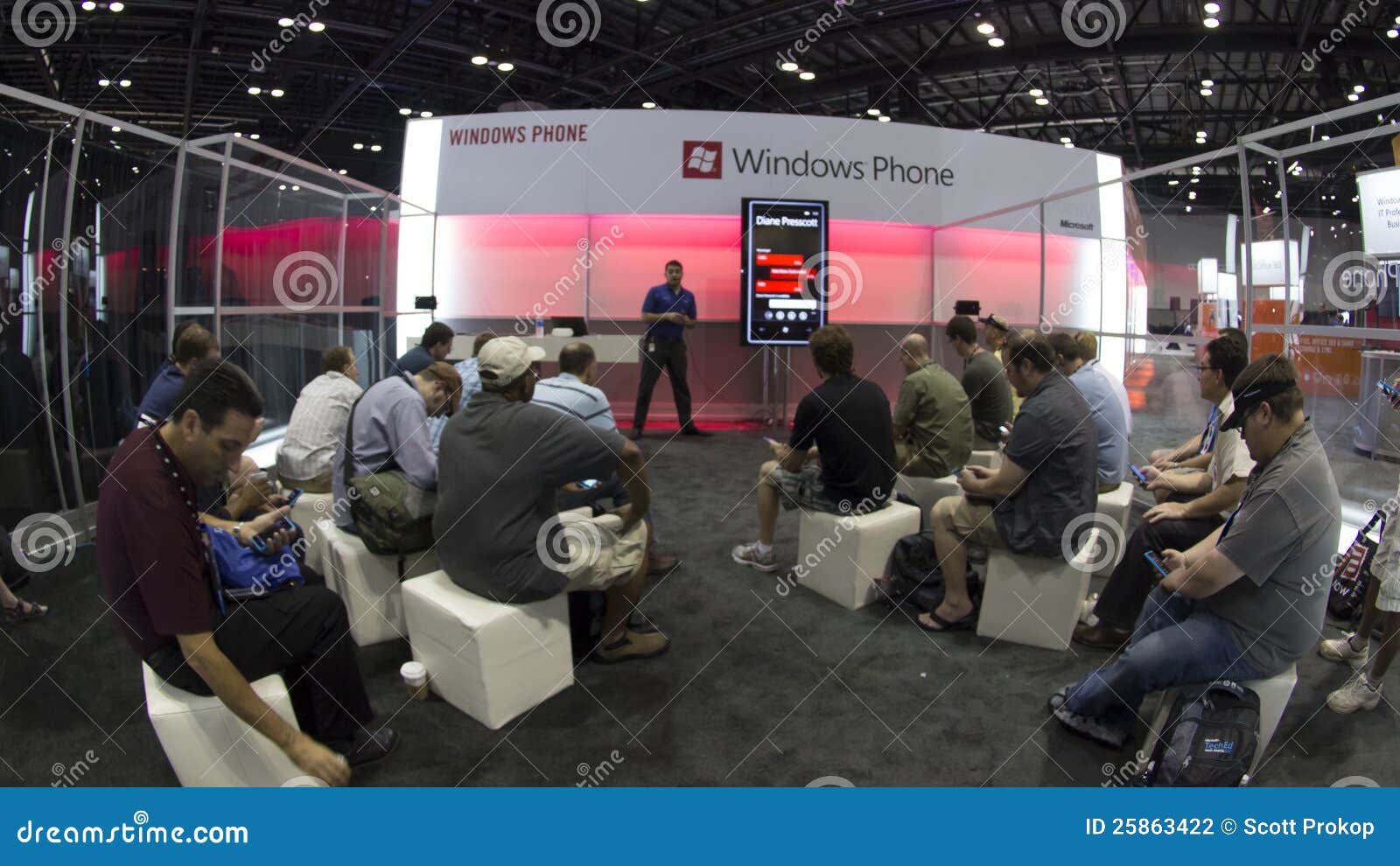 Microsoft TechEd Conference 2012 Editorial Photography - Image of ...