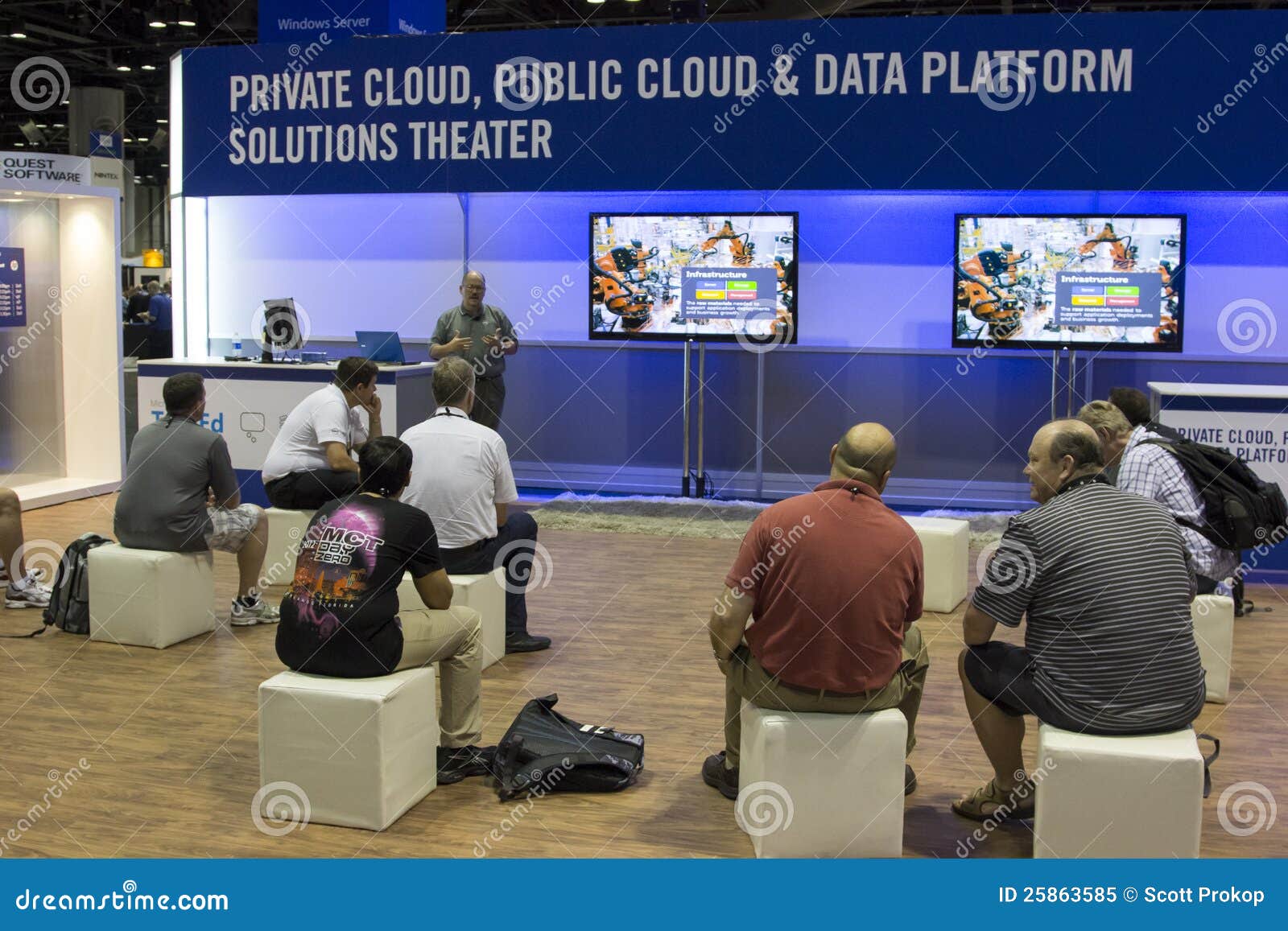 Microsoft TechEd Conference 2012 Editorial Image - Image of convention ...