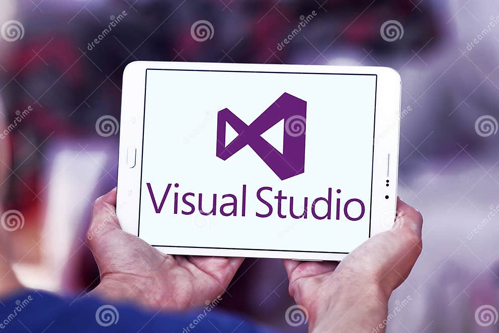 Microsoft Visual Studio Logo Editorial Stock Image - Image of services ...