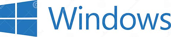 Microsoft Window Logos, Window Operating System Logotype Vector ...