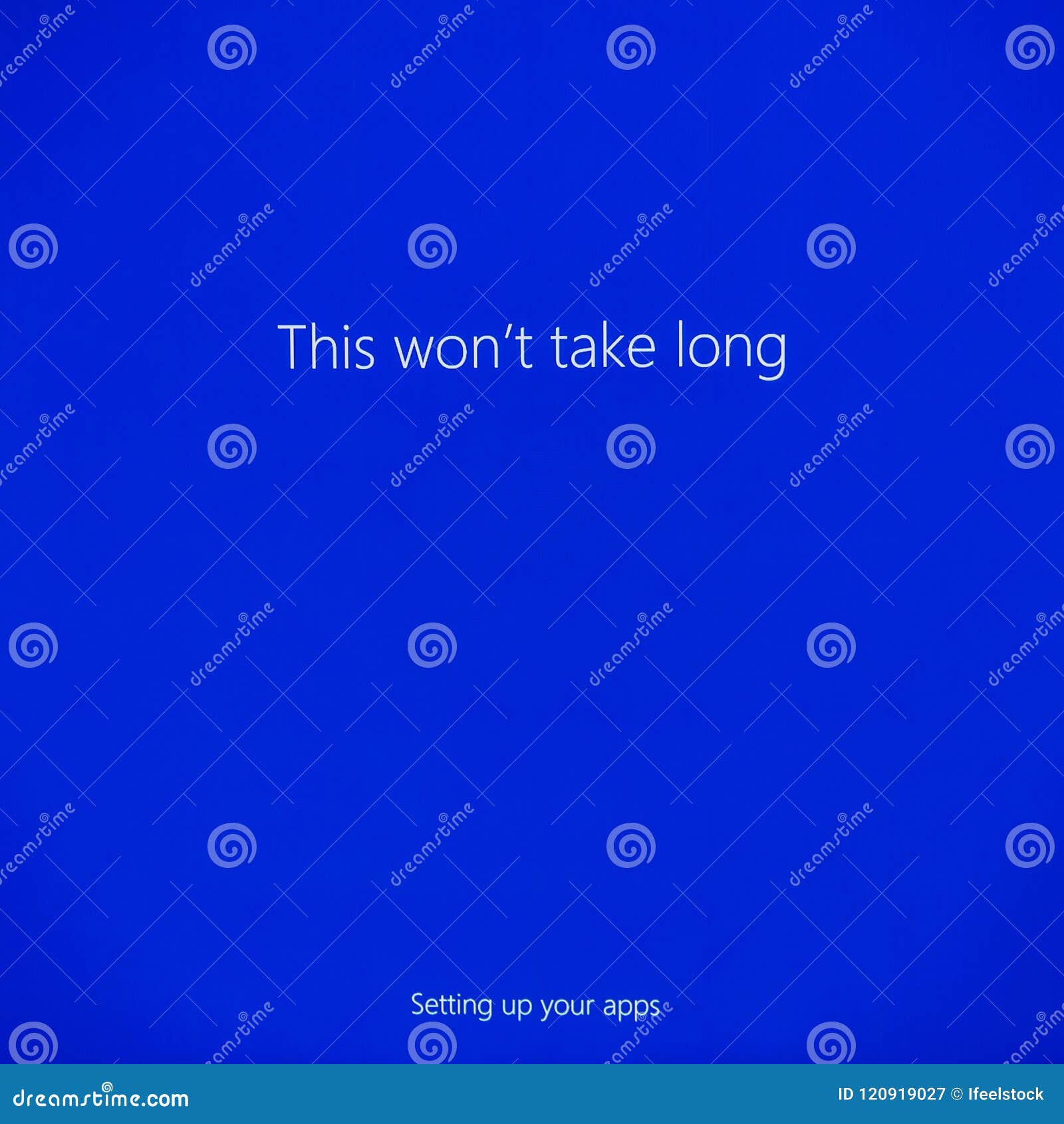 MIcrosoft Windows 10 Pro Installation Stock Image - Image of software ...