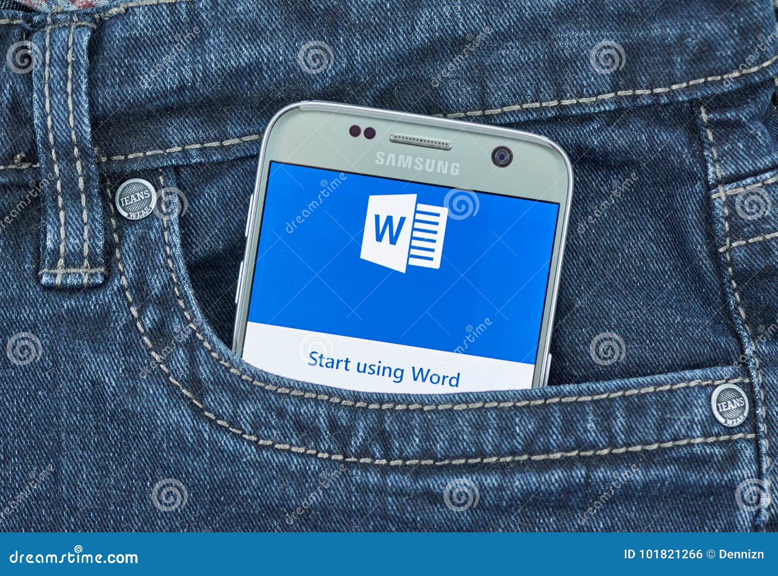 Microsoft Word Android Application Editorial Photo Image Of Samsung