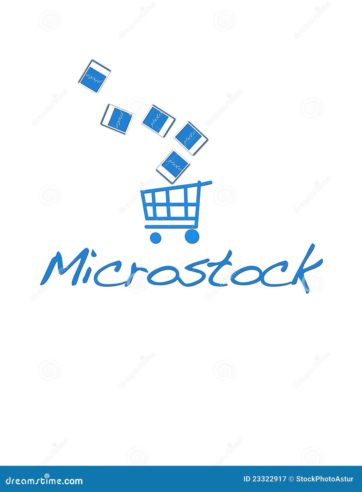 Microstock. stock illustration. Illustration of icon - 23322917
