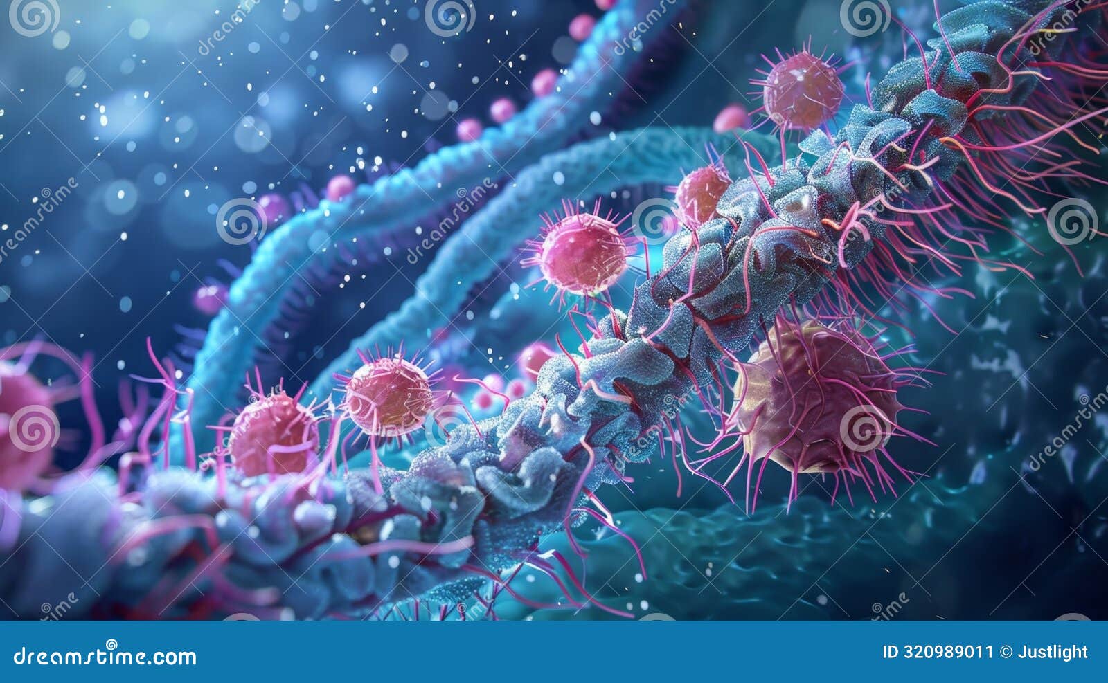 A Microvilli Structure on the Surface of a Cell Absorbing Cholesterol ...