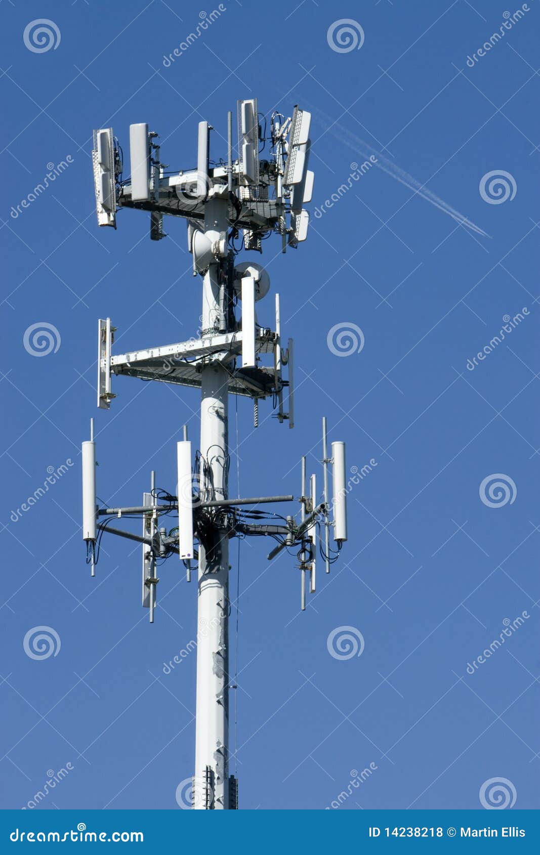 Microwave Antenna stock photo. Image of information, science - 14238218