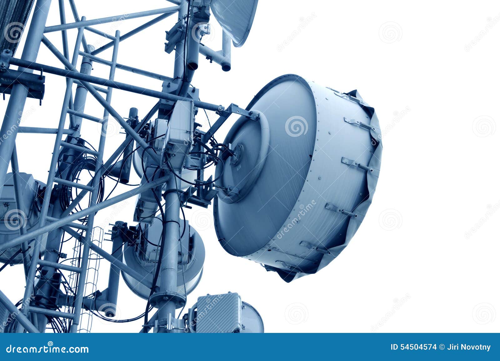 Microwave Antenna stock photo. Image of antenna, radio - 54504574