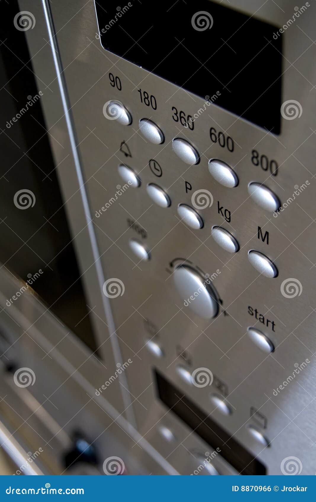 Microwave dial stock photo. Image of grill, house, cook - 8870966