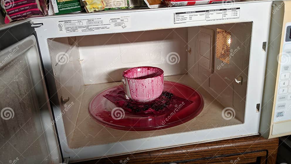 Microwave Failures - Raspberry Jam Stock Photo - Image of stuart ...