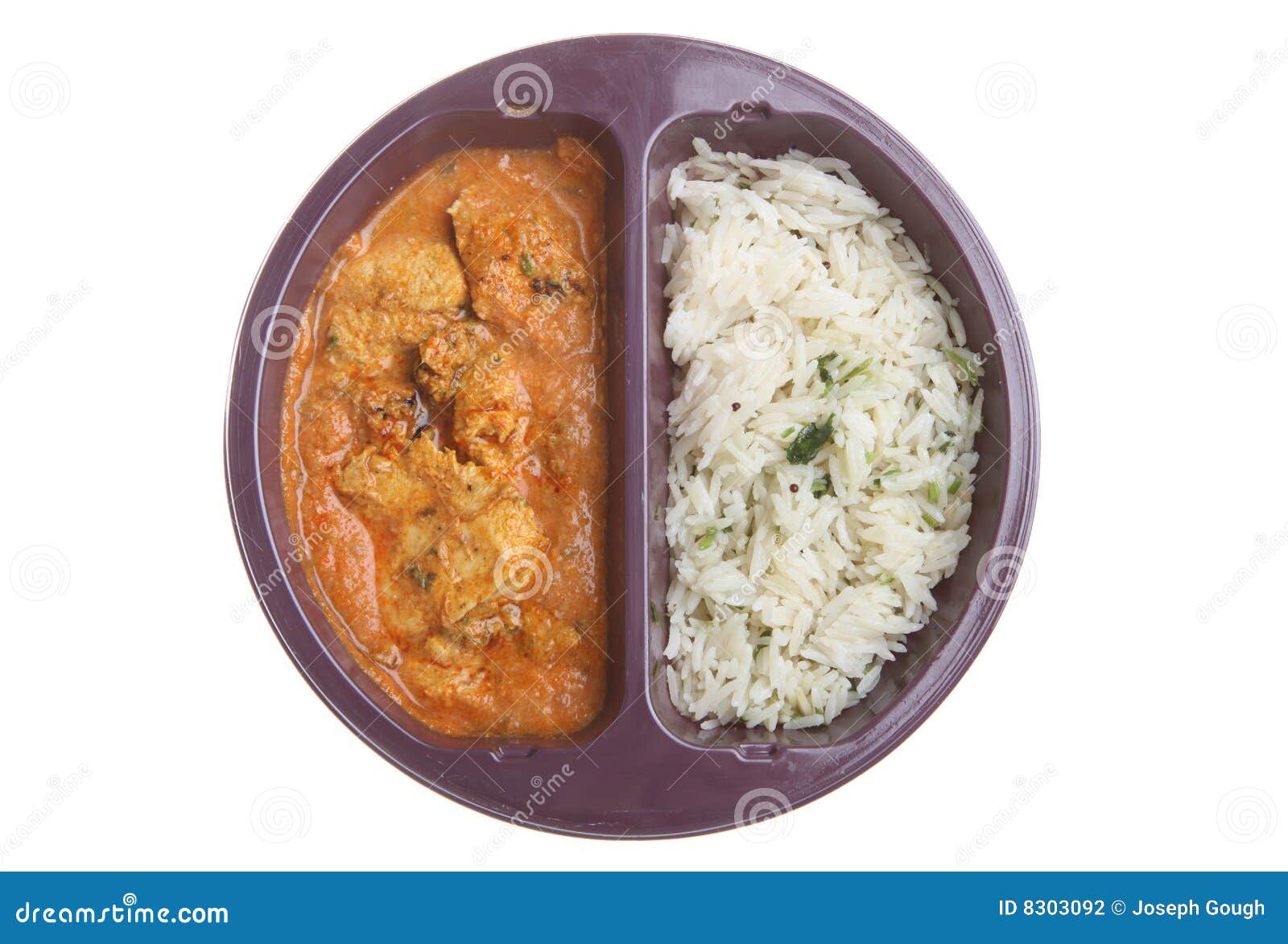 Microwave Indian Curry Meal Stock Photo - Image of chilled, container ...
