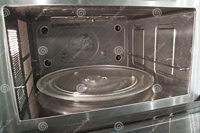 Microwave Inside View Photo Stock Image - Image of appliance ...