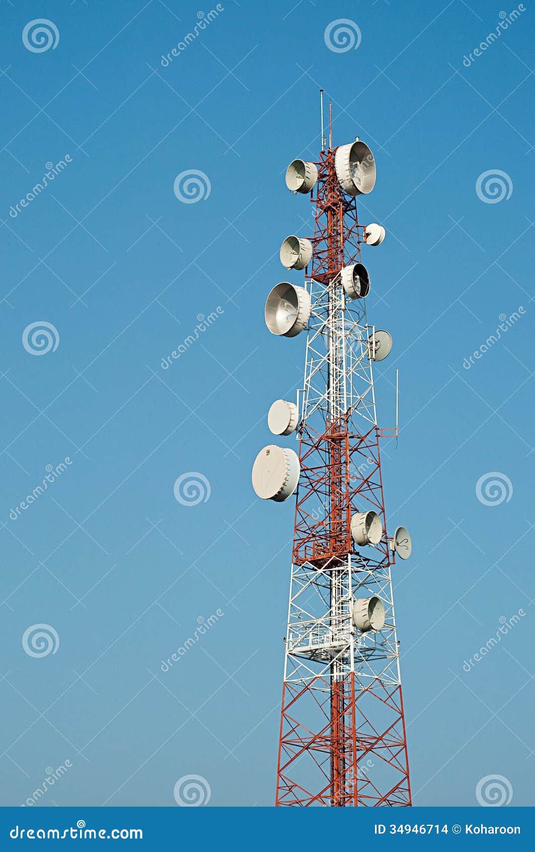 Microwave Transmission Tower 05 Stock Photos - Free & Royalty-Free ...
