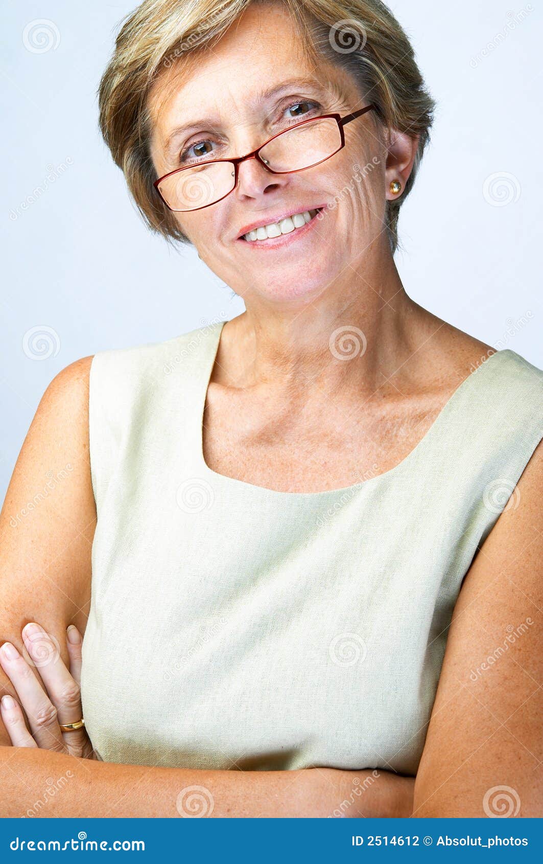 Mid adult woman stock photo. Image of confidence, fifties - 2514612