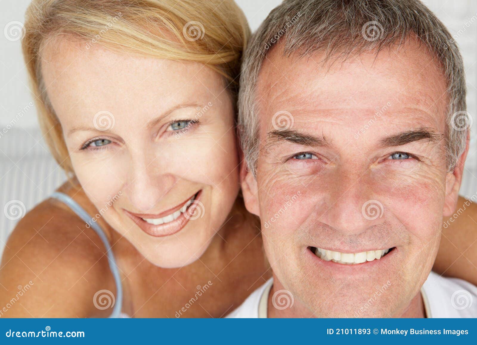 Mid age couple portrait stock image. Image of affectionate - 21011893