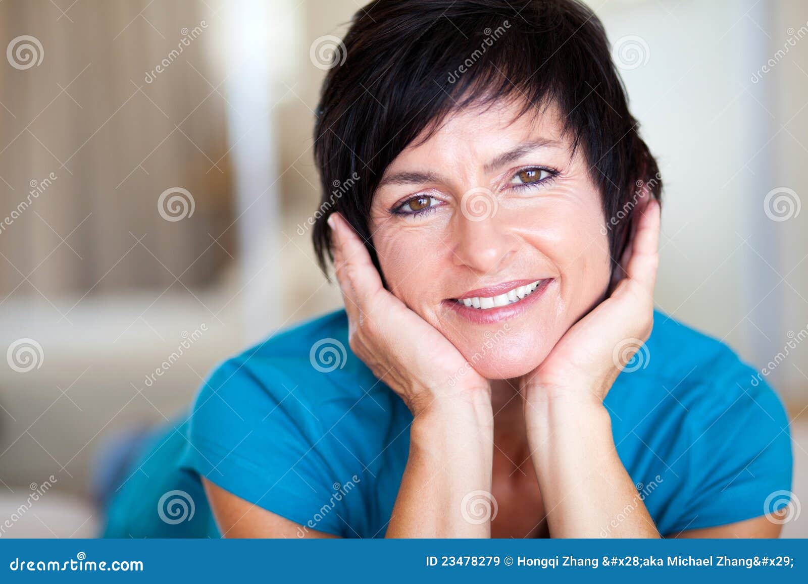 Mid age lady stock image. Image of elegant, beauty, female - 23478279