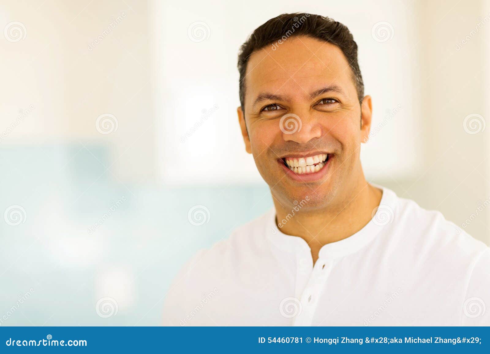 Mid age man looking stock image. Image of peaceful, interior - 54460781