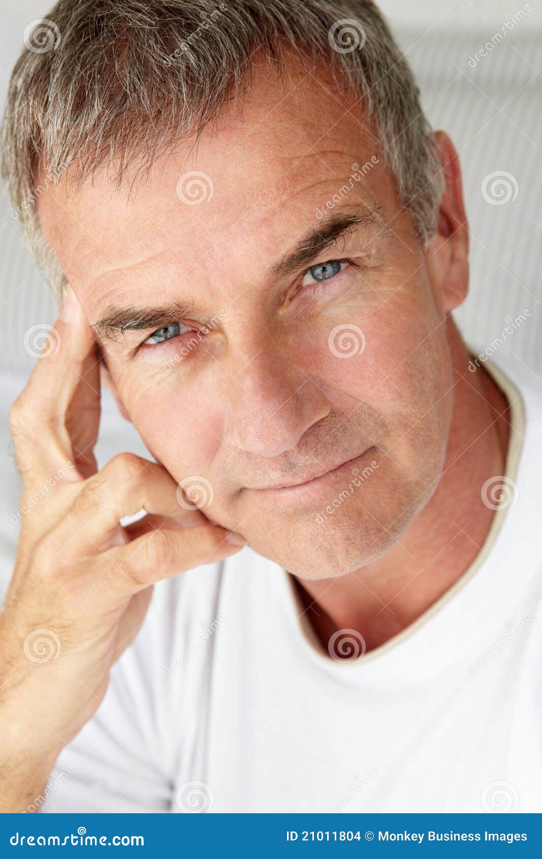Mid age man portrait stock photo. Image of looking, handsome - 21011804