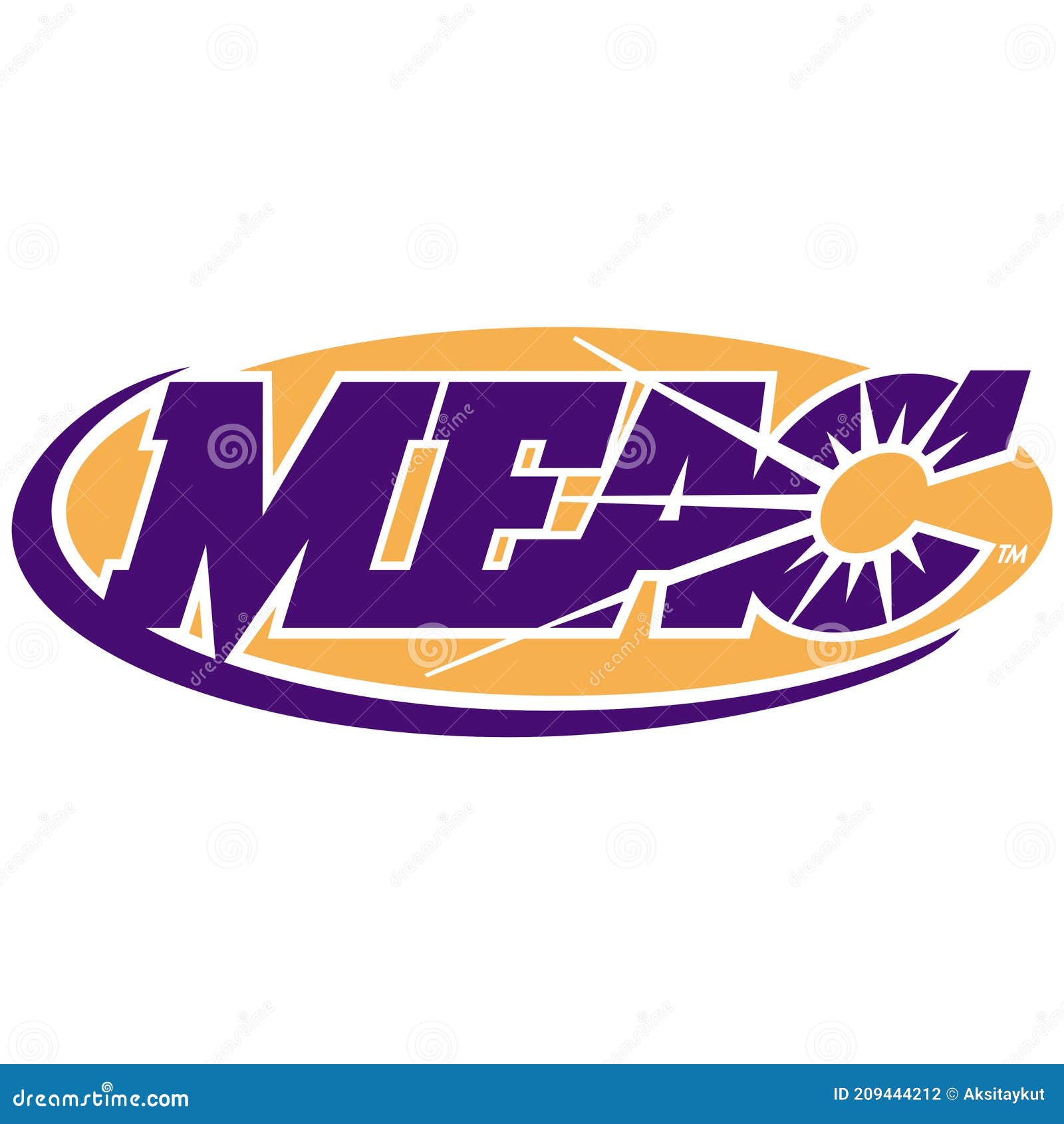 Mid Eastern Athletic Conference Sports Logo Editorial Photography ...