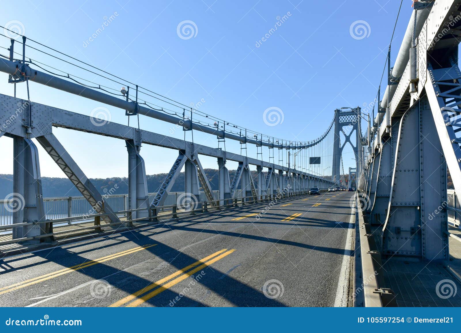 Mid-Hudson Bridge - New York Stock Photo - Image of york, poughkeepsie ...