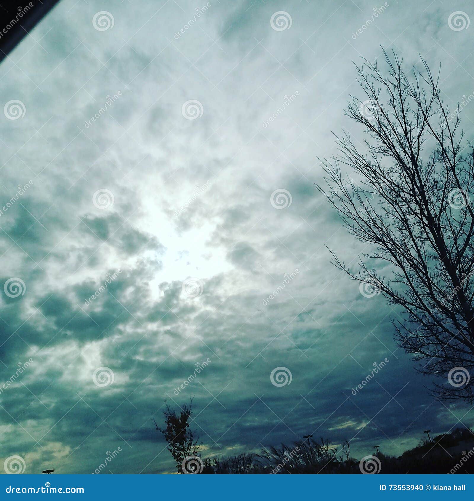 Mid-morning sky stock photo. Image of midmorning, cloudy - 73553940