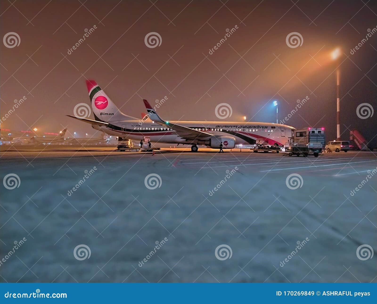 Biman editorial stock image. Image of midnight, bangladesh - 170269849