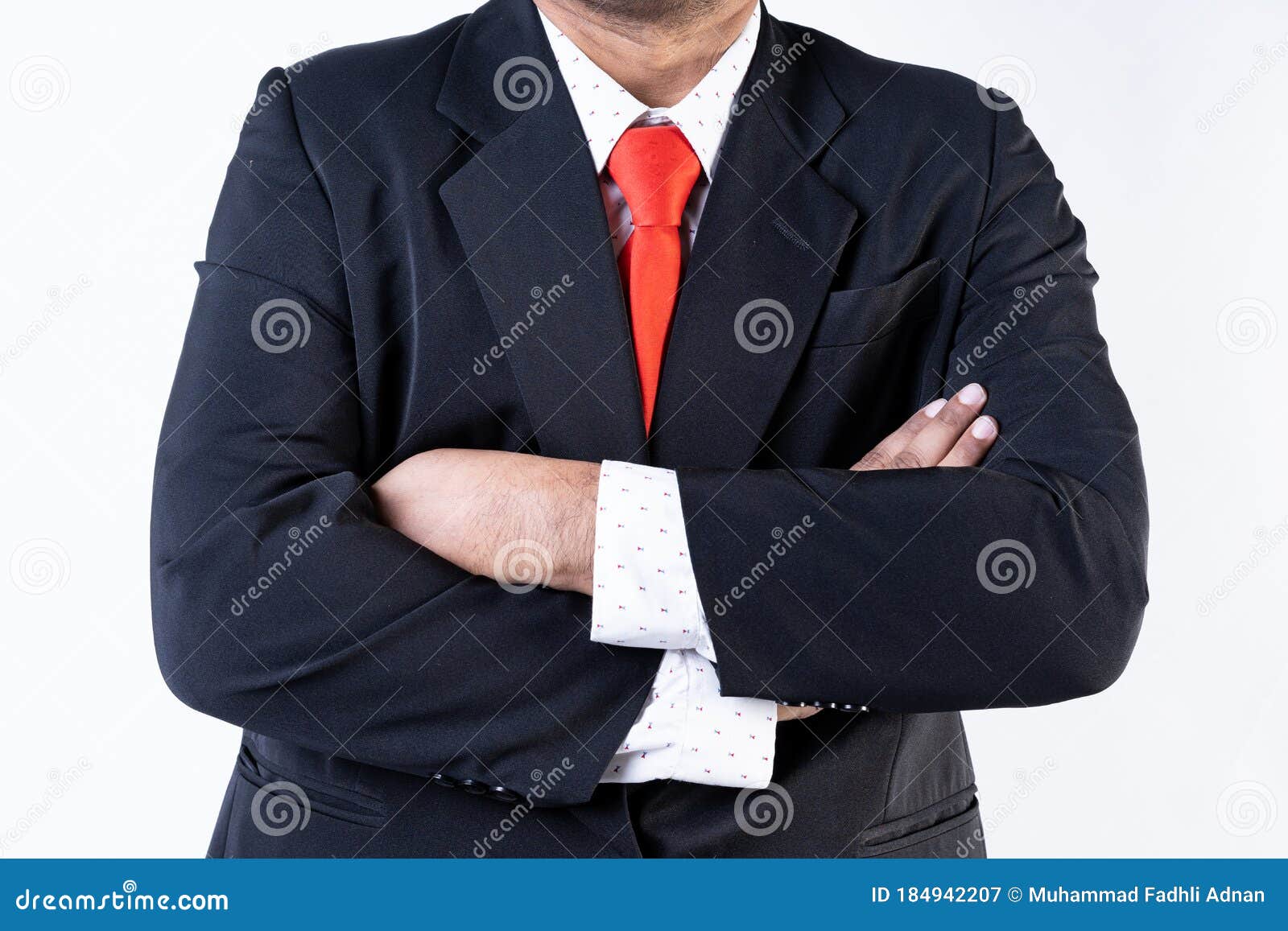 Mid Section Shot of an Asian Men Wearing a Suit Stock Image - Image of ...