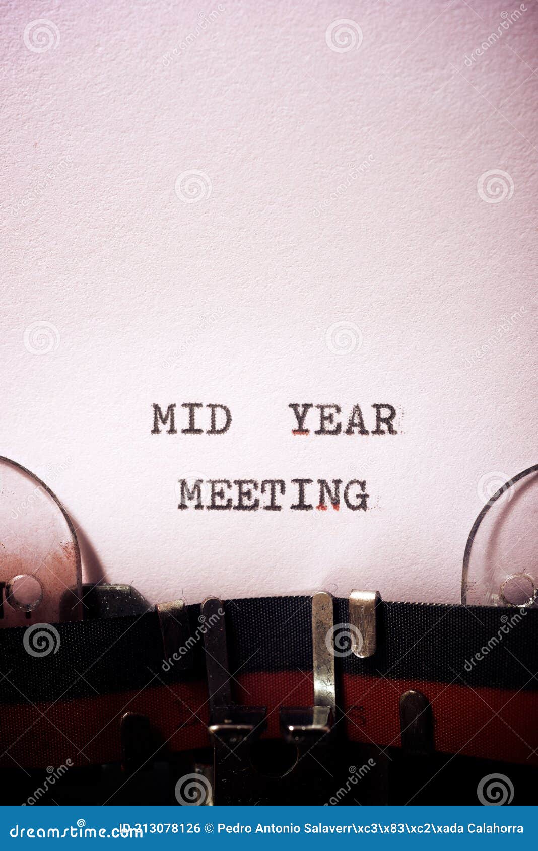 Mid year meeting phrase stock photo. Image of congress - 213078126
