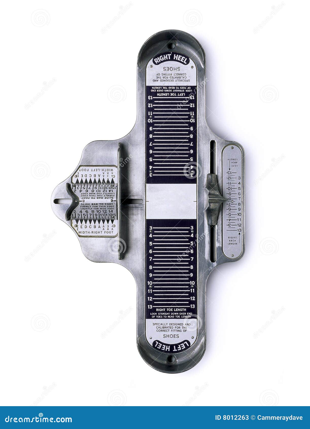 Mida su talla del zapato imagen de archivo. Imagen de equipo - 8012263