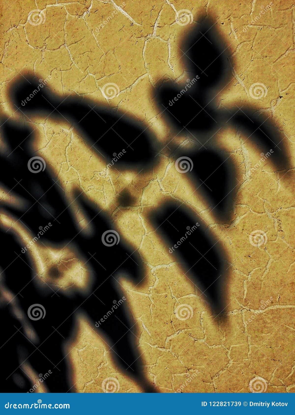 Midday shadow stock image. Image of wall, shadow, midday - 122821739