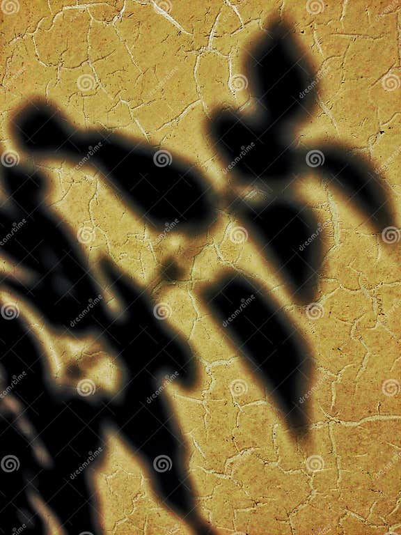 Midday shadow stock image. Image of wall, shadow, midday - 122821739