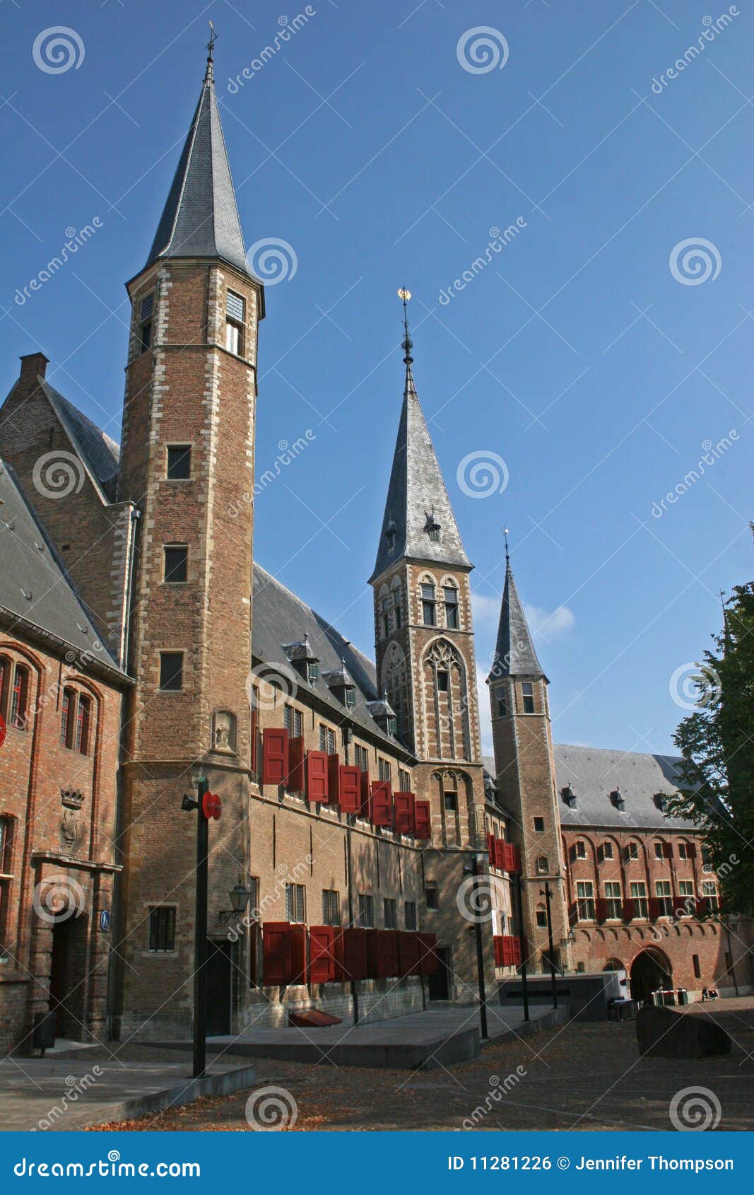 Middelburg, Holland stock photo. Image of brick, cityscape - 11281226