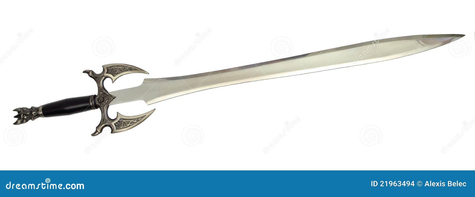 Middeleeuws zwaard stock foto. Afbeelding bestaande uit voorwerp - 21963494