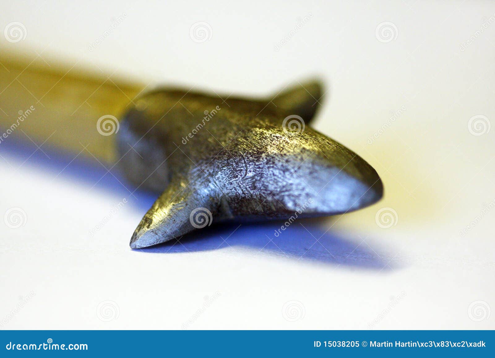 Middeleeuwse Pijlpunt, Detail Stock Afbeelding - Image of schutter ...